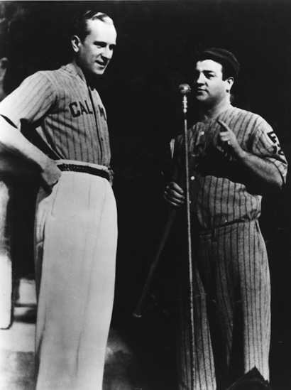 Abbott and Costello's classic "Who's on First?" routine | Abbott ...